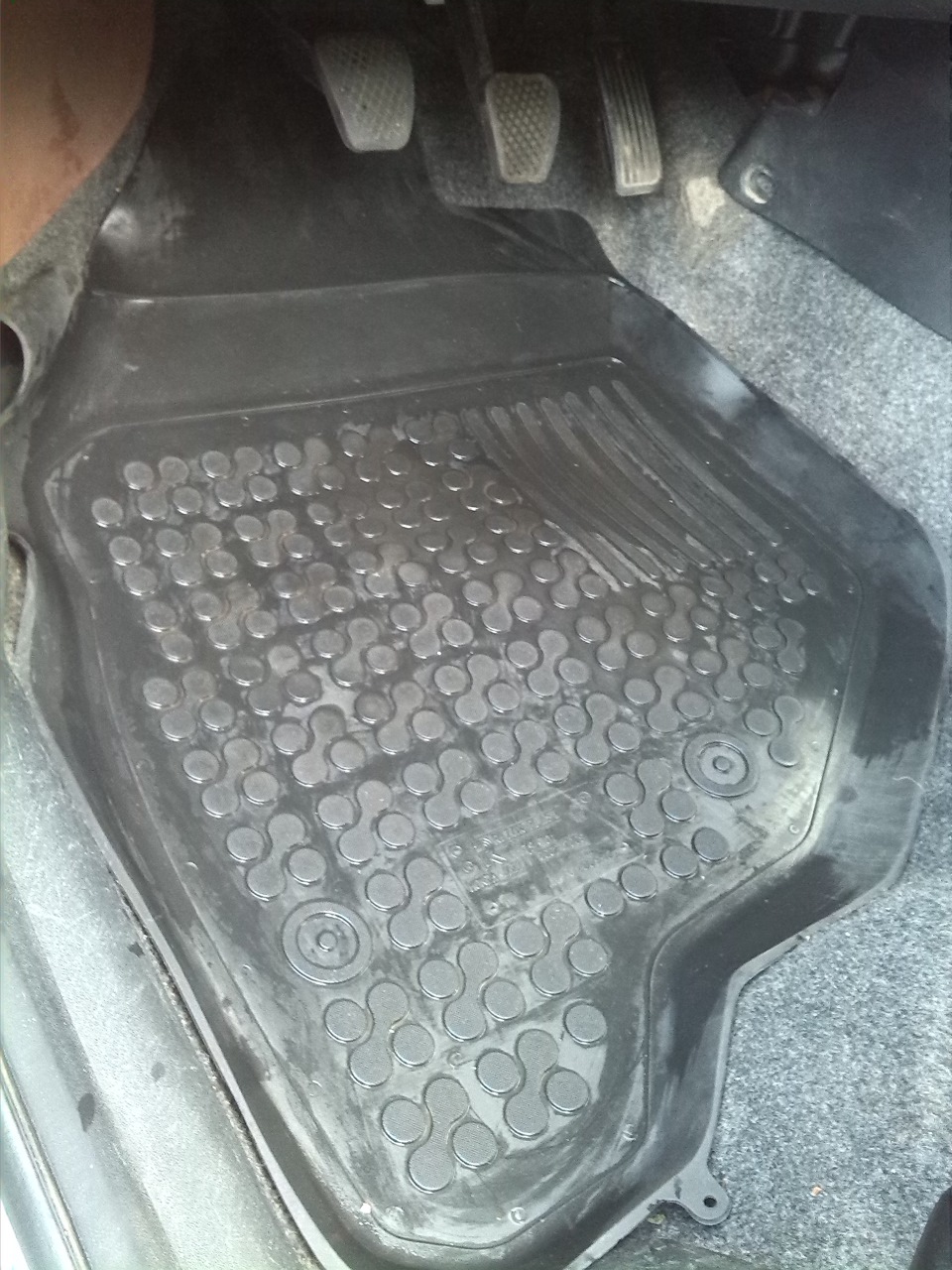 Резиновые коврики из Польши на Хонда Джаз — Honda Jazz (1G), 1,4 л ...