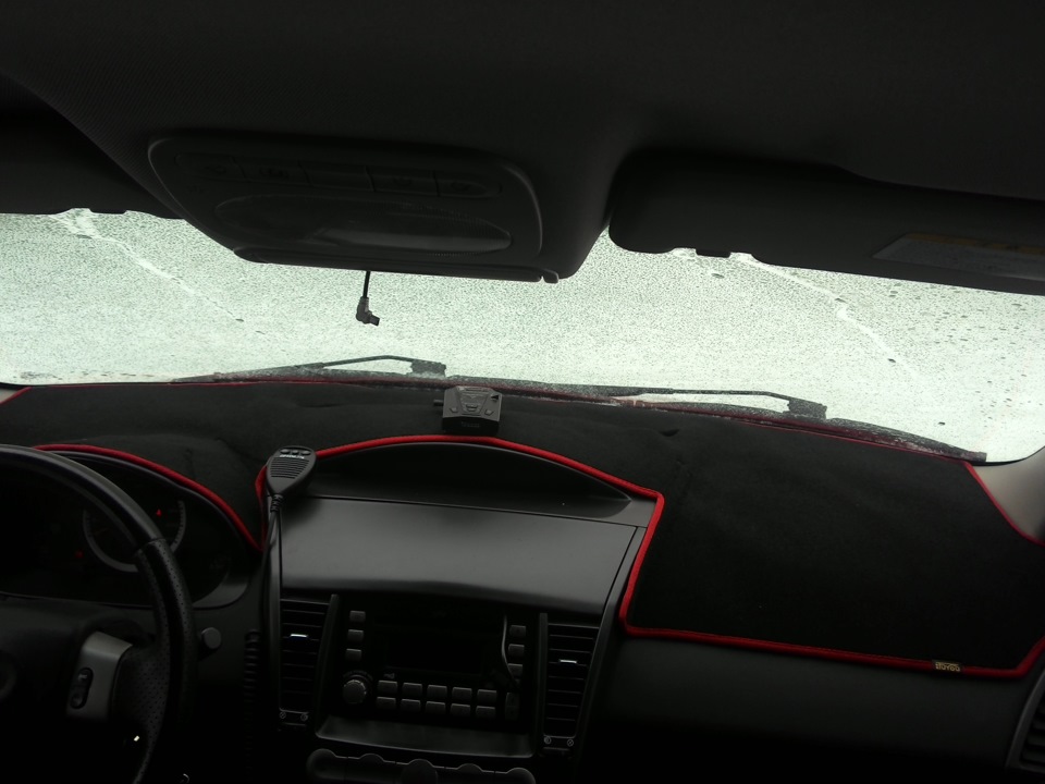 Коврик на панель — Chery M11, 1,6 л, 2010 года | аксессуары | DRIVE2