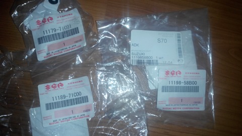 1119858B00 Кольцо SUZUKI | Запчасти на DRIVE2