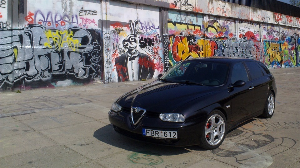 задумка — Alfa Romeo 156 Sportwagon, 2 л, 2001 года | стайлинг | DRIVE2