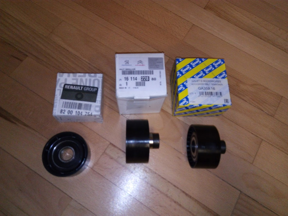 8200104754 Ролик обводной ремня доп оборуд(плас, мет RENAULT | Запчасти ...