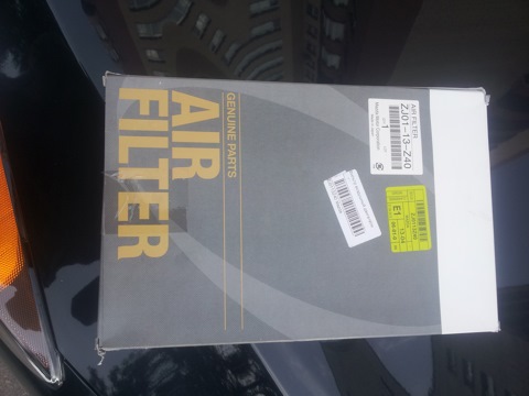 ZJ0113Z40 Фильтр воздушный MAZDA | Запчасти на DRIVE2