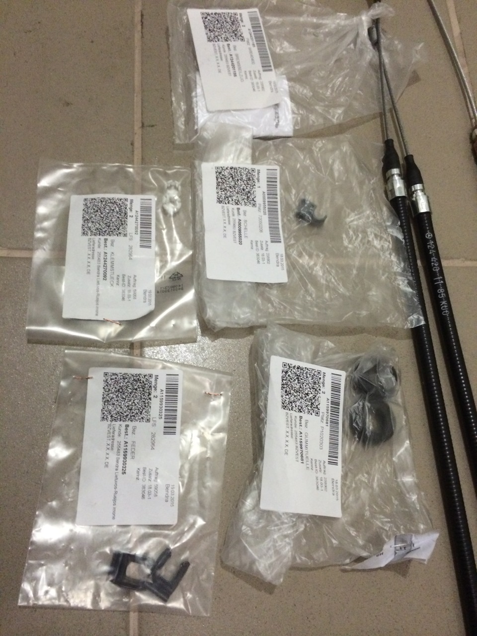 Запчастюльки 2 — Mercedes-Benz E-Class Coupe (C124), 3,2 л, 1995 года ...