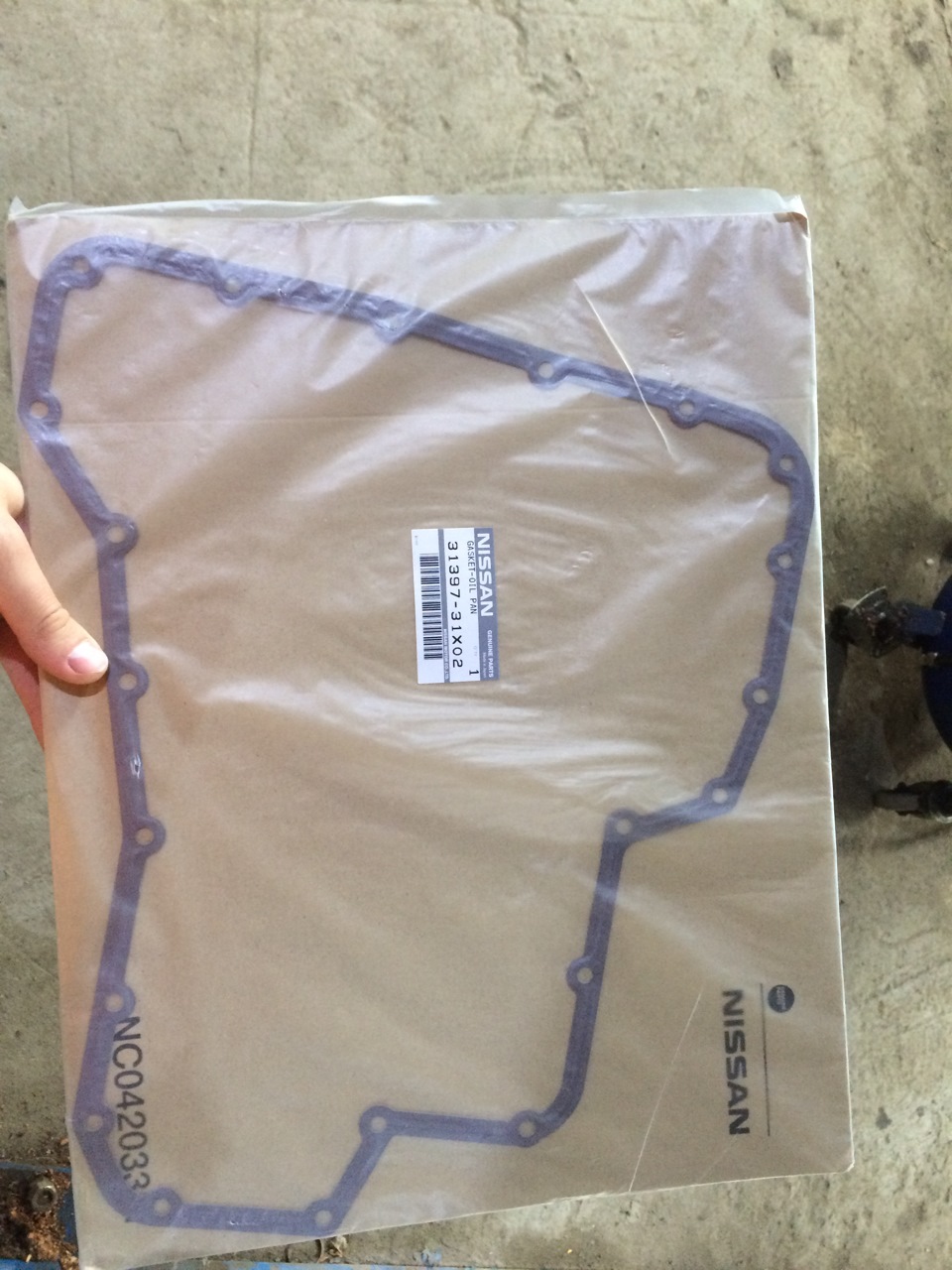 3139731X02 Прокладка поддона АКПП NISSAN INFINITI | Запчасти на DRIVE2