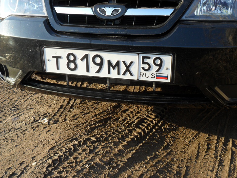 Решетка в бампер. — Daewoo Nexia (N150), 1,5 л, 2010 года | аксессуары ...