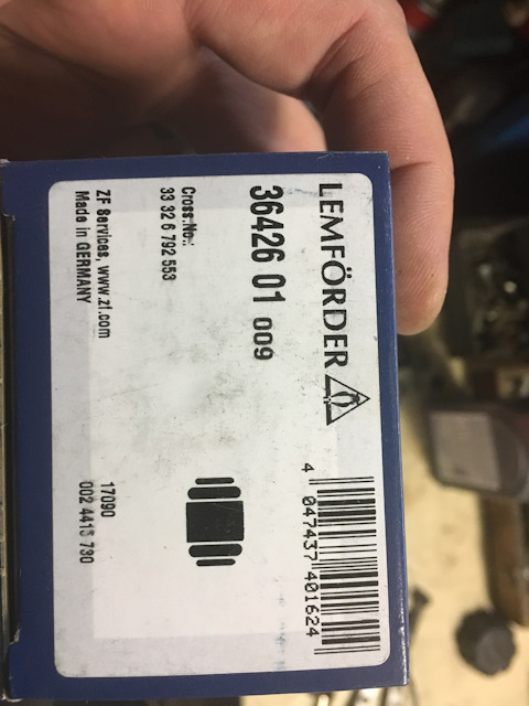 3642601 Шаровая опора LEMFORDER | Запчасти на DRIVE2