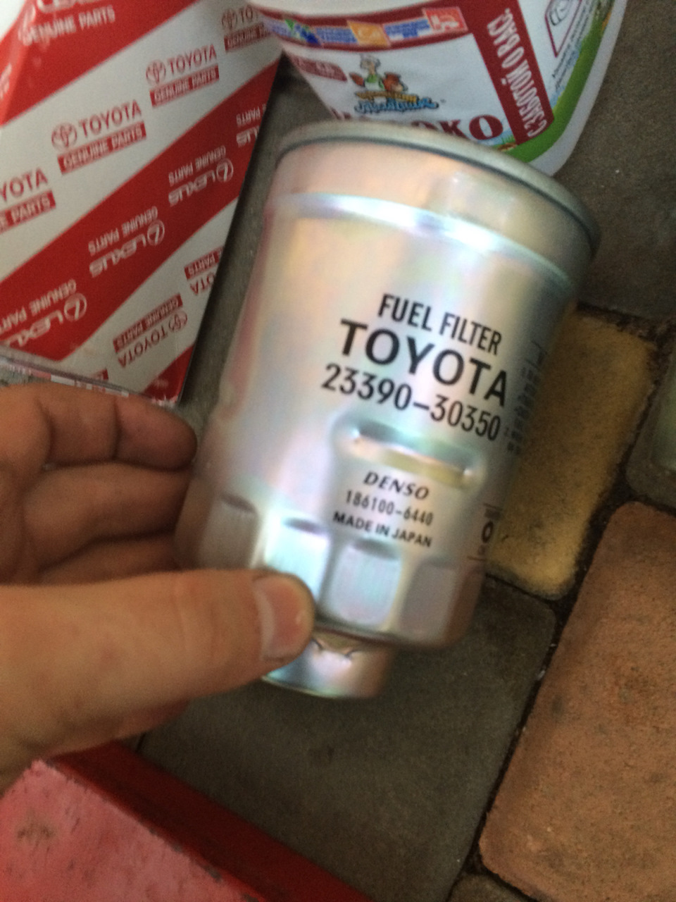 2339030350 Фильтр топлвный дизель TOYOTA LEXUS | Запчасти на DRIVE2