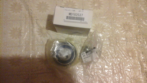 MD182537 Ролик ГРМ натяжной OEM Mitsubishi | Запчасти на DRIVE2