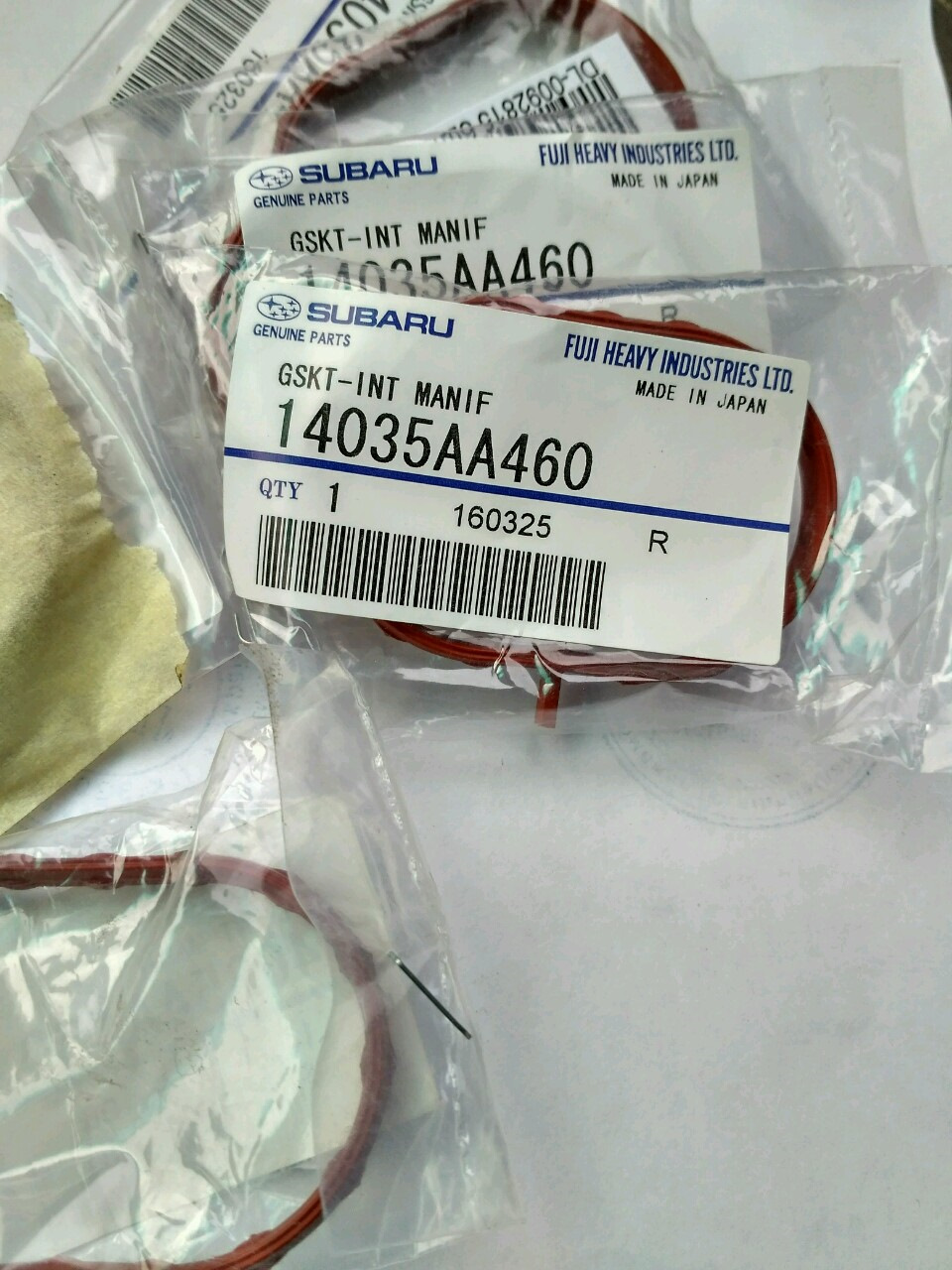 14035AA460 Прокладка SUBARU | Запчасти на DRIVE2