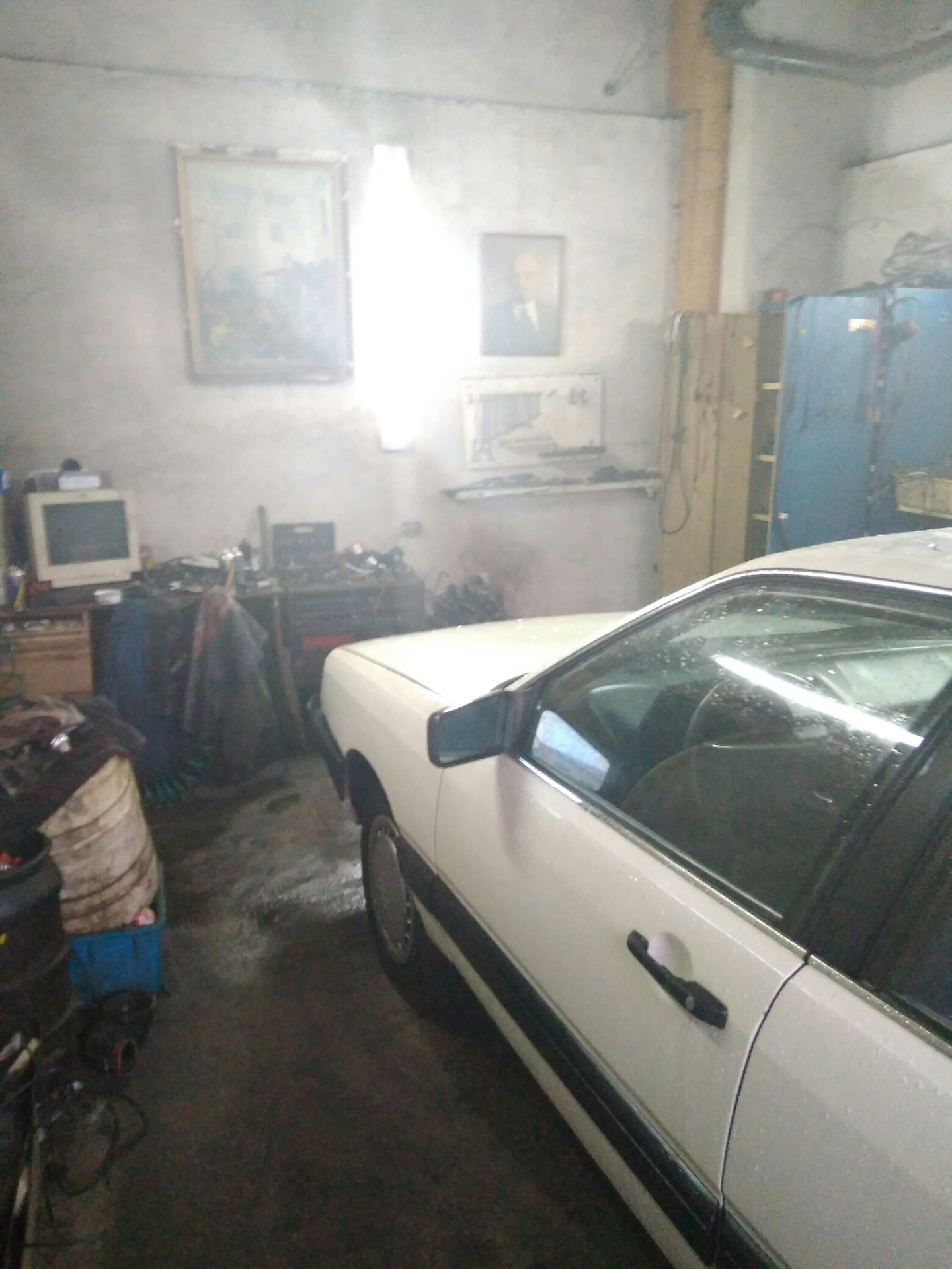 Визит на осмотр к инжекторщику. — Audi 100 (C3), 2 л, 1987 года | визит ...