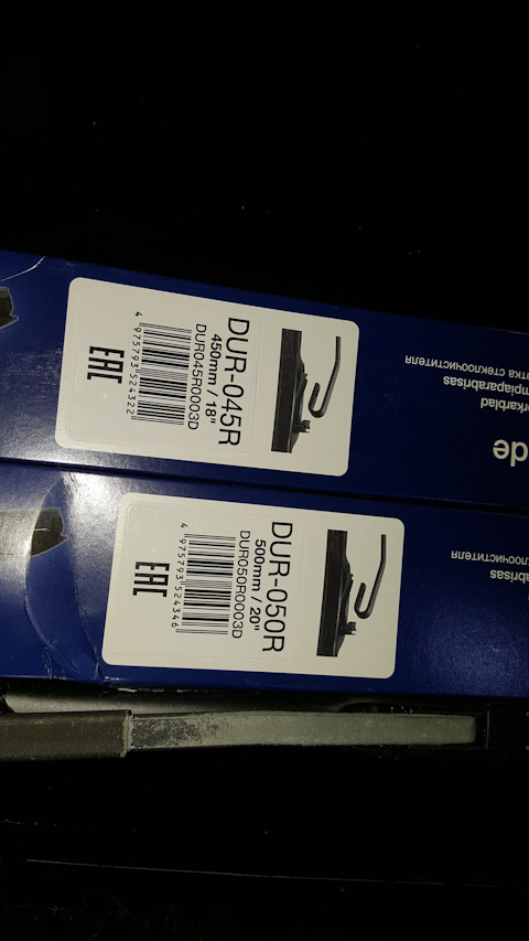 DUR045R Щетка стеклоочистителя гибридная (450 мм) RHD DUR-045R DENSO ...