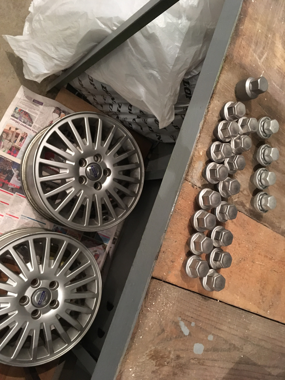 Оригинальный алюминиевый колесный диск "Crius" 6,5 x 16" — Volvo C30, 2 ...