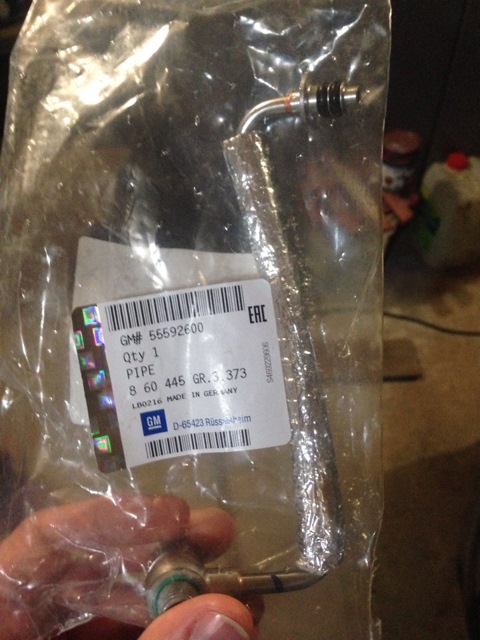 55592600 ТРУБКА МАСЛОПРОВОДА, 8 ММ GM | Запчасти на DRIVE2