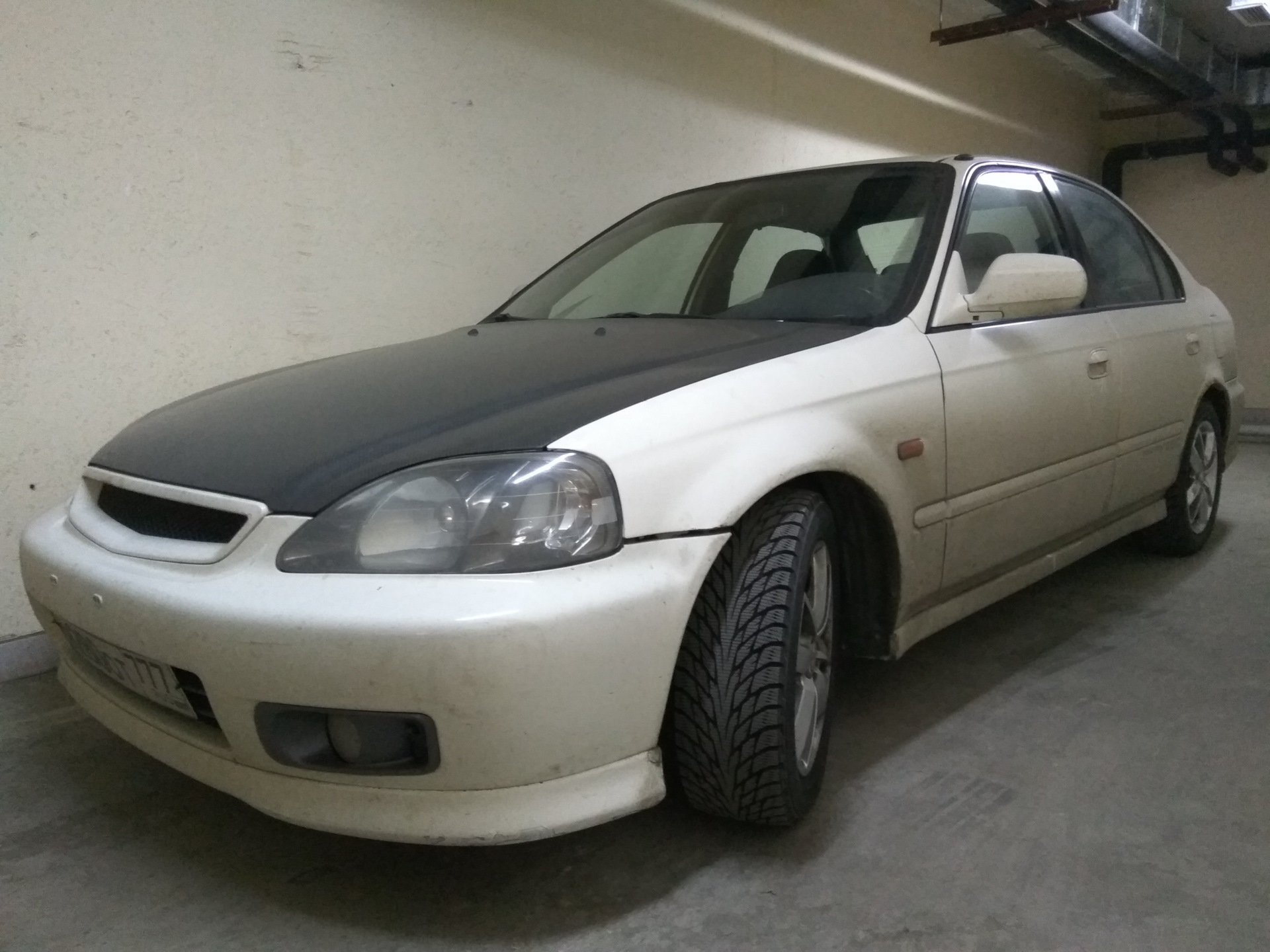 Зимние тапочки Nokian Hakkapeliitta R2 — Honda Civic (6G), 1,8 л., 1999 ...