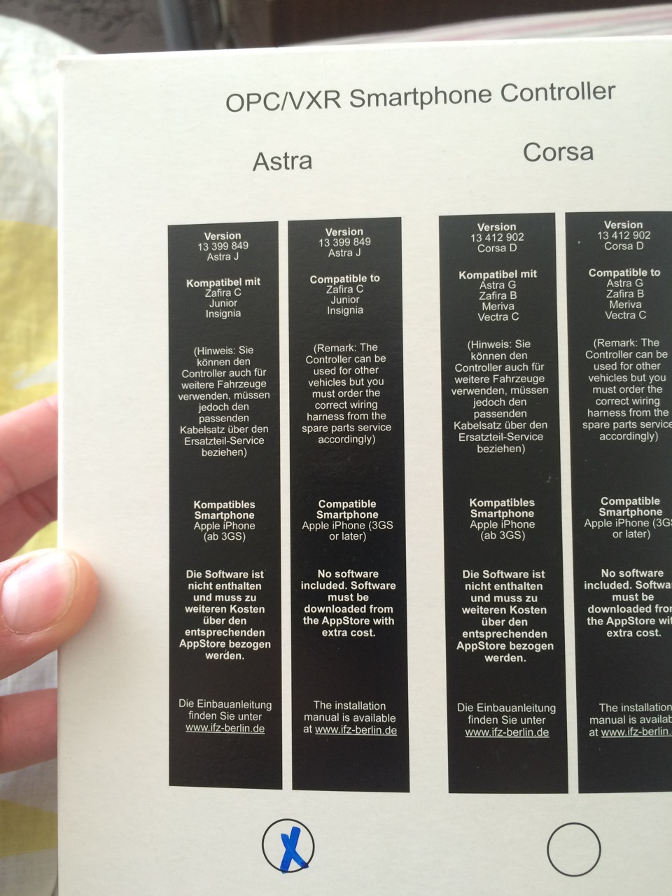 13399849 Интерфейс для i-phone GM | Запчасти на DRIVE2