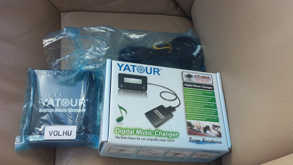 Установка Yatour — Volvo XC70 II, 2,4 л, 2001 года | автозвук | DRIVE2