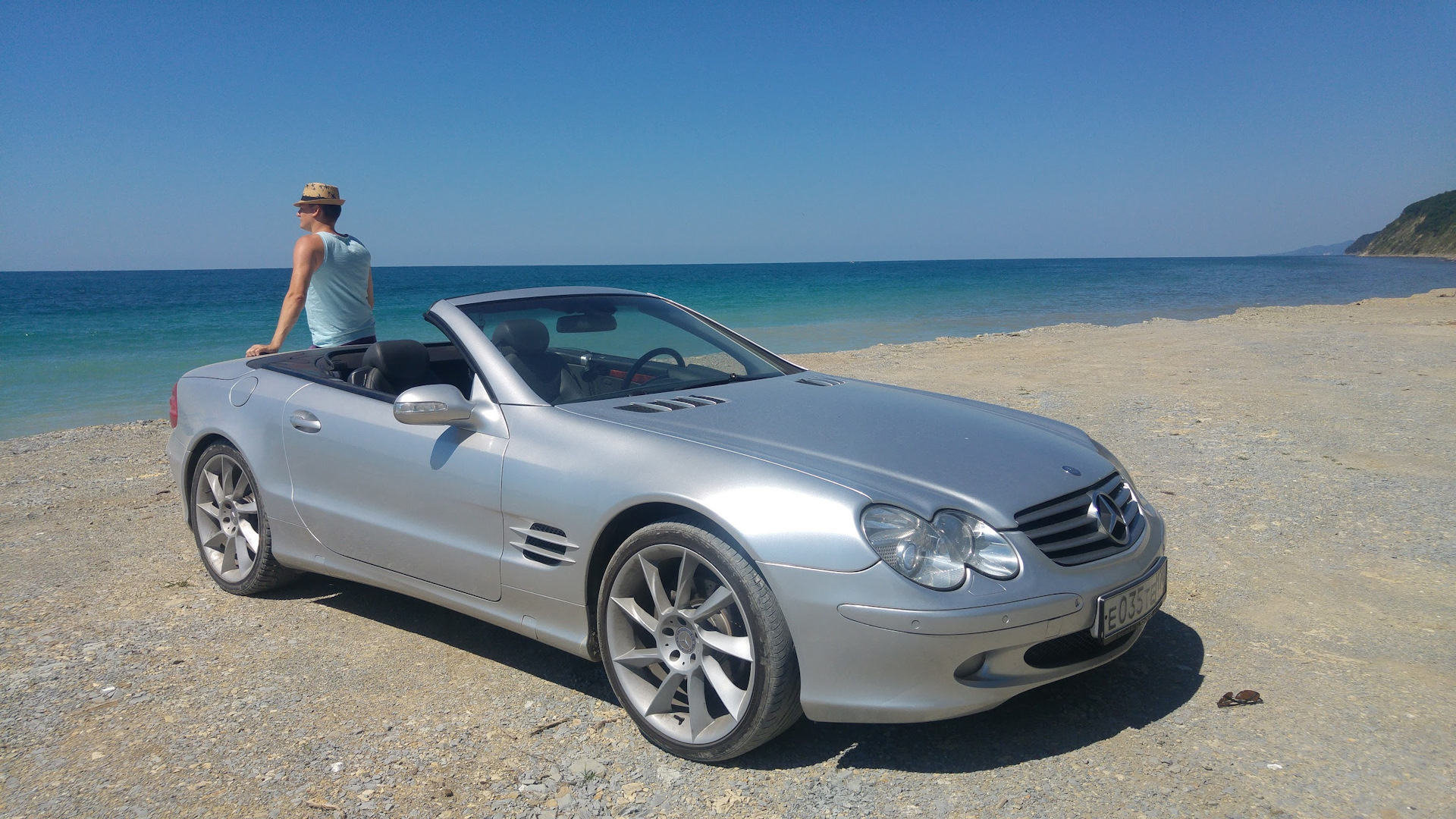 Больше я не владею этой красотой — Mercedes-Benz SL-Class (R230), 3,7 л, 2003 года | продажа ...