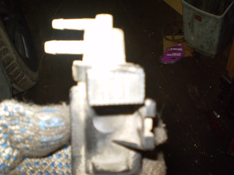 Перенос клапана управления турбиной. — Opel Astra H, 1,3 л, 2006 года ...