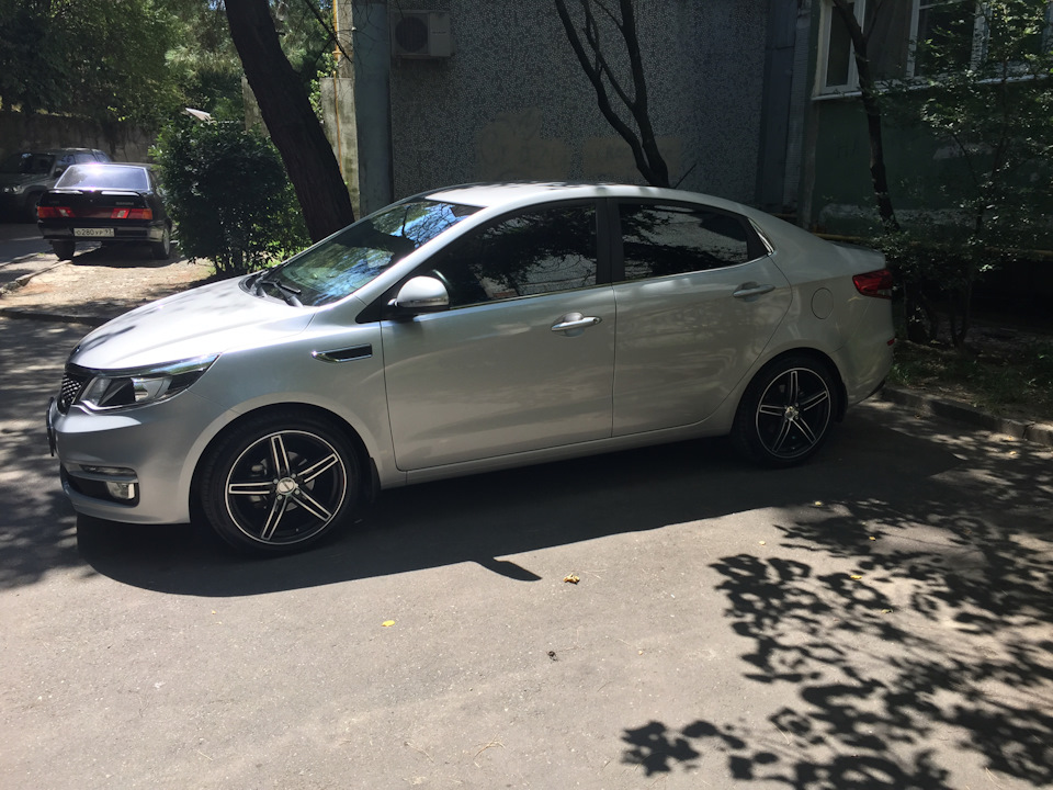 Vossen cv5 r17/7 et 40 — KIA Rio (3G), 1,6 л, 2015 года | колёсные ...