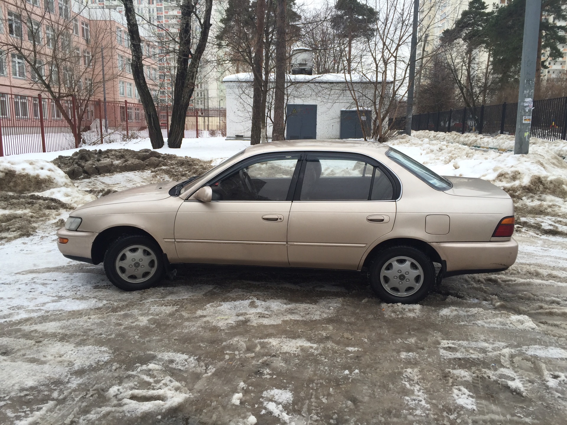 пришло время пересесть на другое авто — Toyota Corolla (100), 1,3 л ...