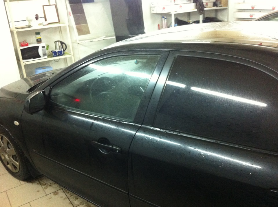 ТОНИРОВКА! — Mazda 6 (1G) GG, 1,8 л, 2007 года | тюнинг | DRIVE2