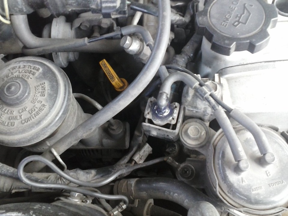 тем кто восстанавливает свои двигатели — Toyota Cynos (44), 1,5 л, 1991 ...