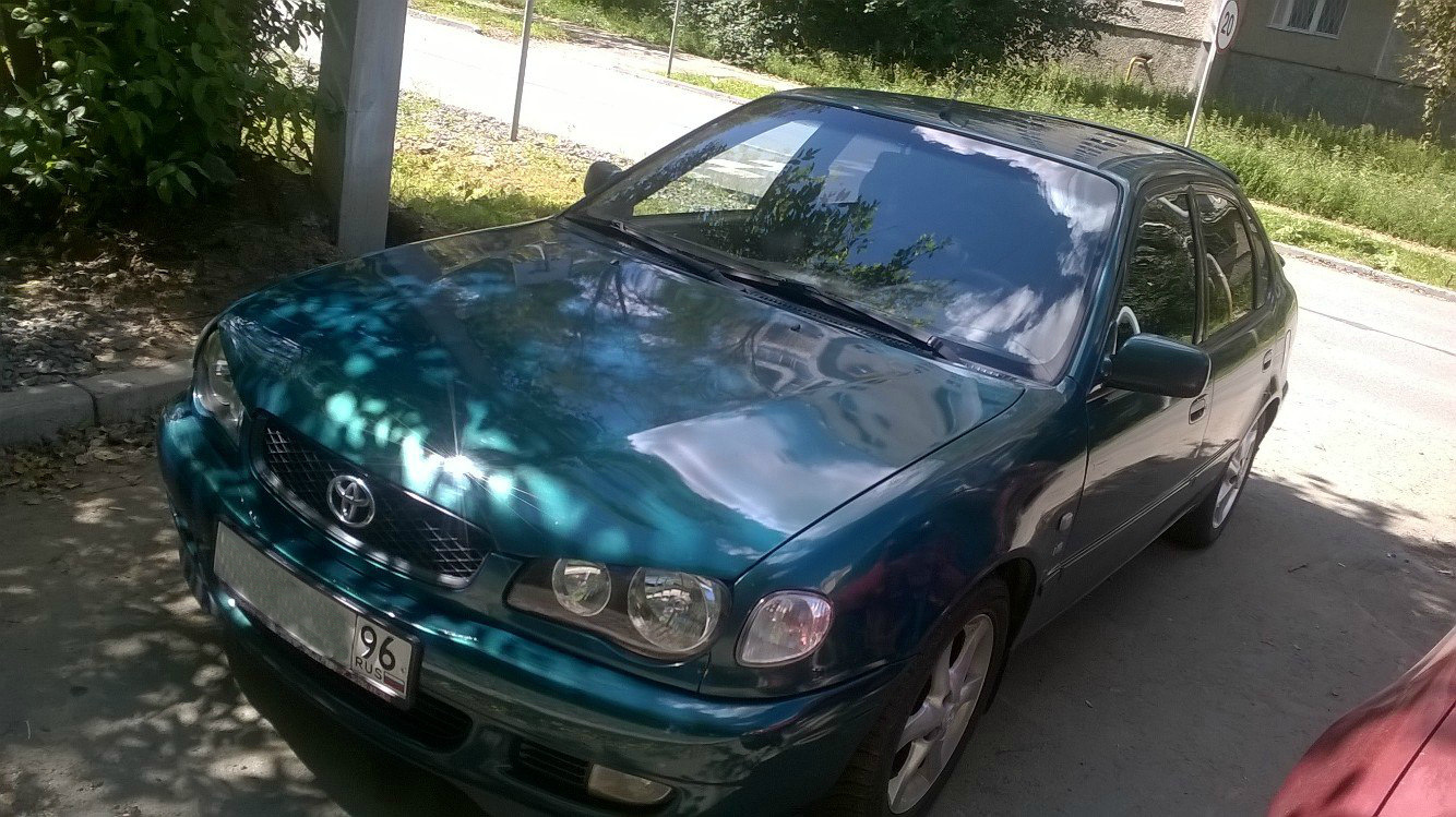 давно не писала, еще бы столько… — Toyota Corolla (110), 1,6 л, 2000 ...