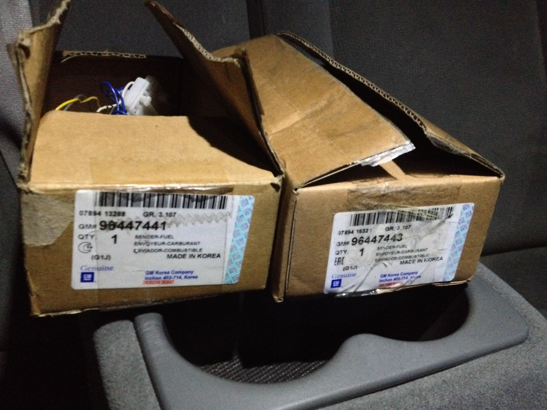 ДУТ — датчик уровня топлива. — Chevrolet Lacetti Sedan, 1,6 л, 2005 ...