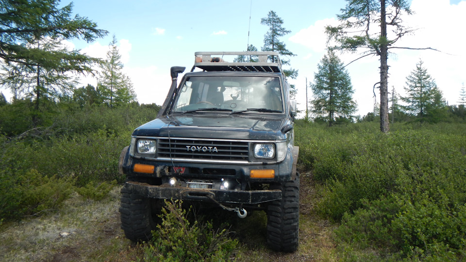 Toyota Land Cruiser Prado 70-series 3.0 дизельный 1996 | KZJ71 3.0 ...