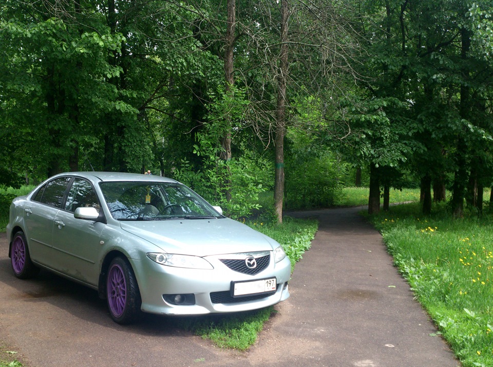 Purple! — Mazda 6 (1G) GG, 1,8 л, 2005 года | тюнинг | DRIVE2