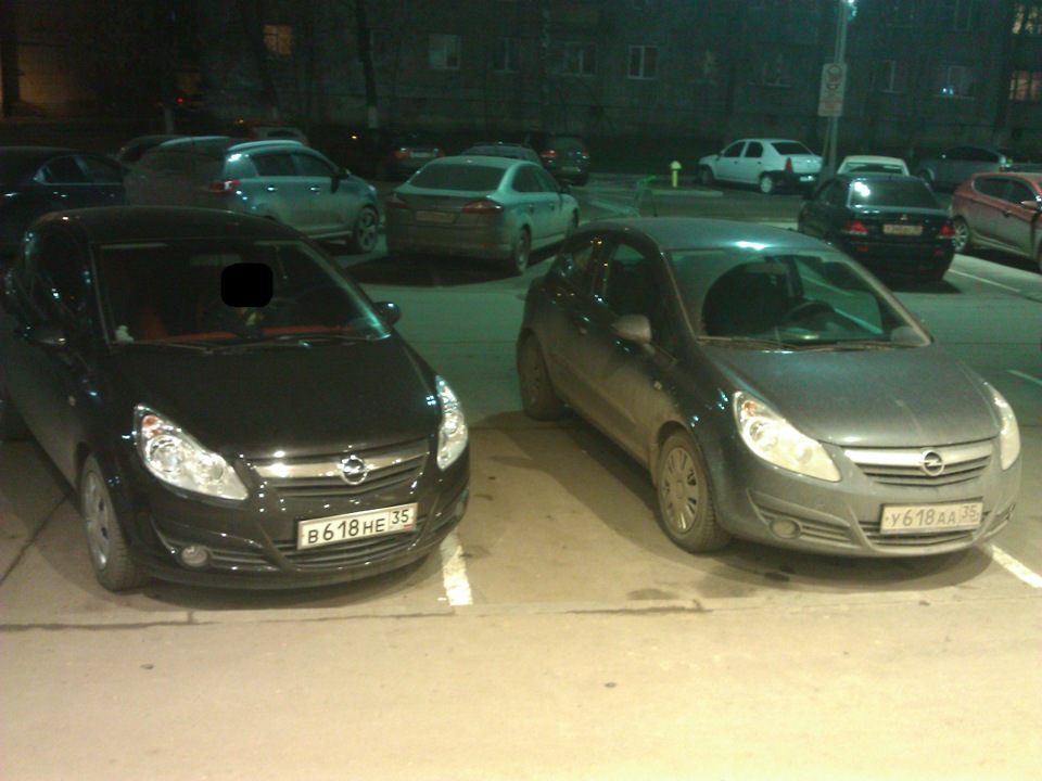 Близняшка ^_^ — Opel Corsa D, 1,4 л, 2008 года | прикол | DRIVE2