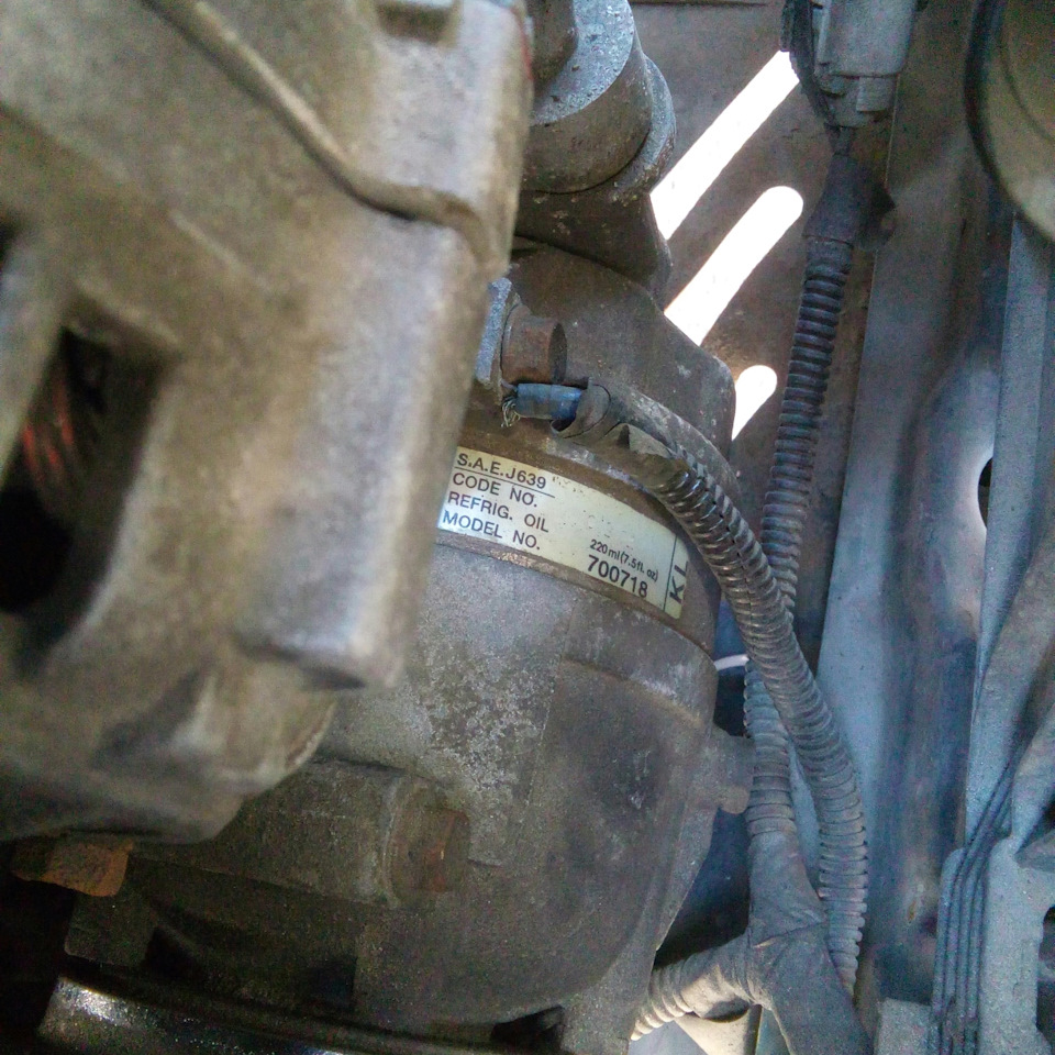 Ремонт кондиционера! — Daewoo Sens, 1,3 л, 2004 года | визит на сервис ...