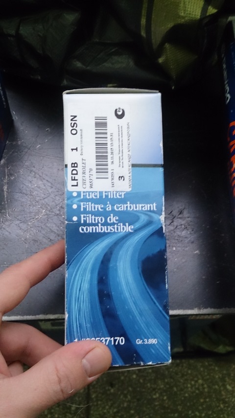 96537170 Фильтр топливный GM | Запчасти на DRIVE2