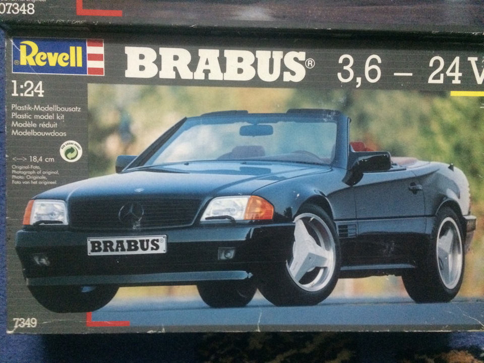 Mercedes r129 BRABUS 3,6 24v Revell1/24 — DRIVE2