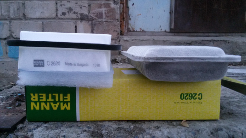 C2620 Воздушный фильтр MANN FILTER | Запчасти на DRIVE2