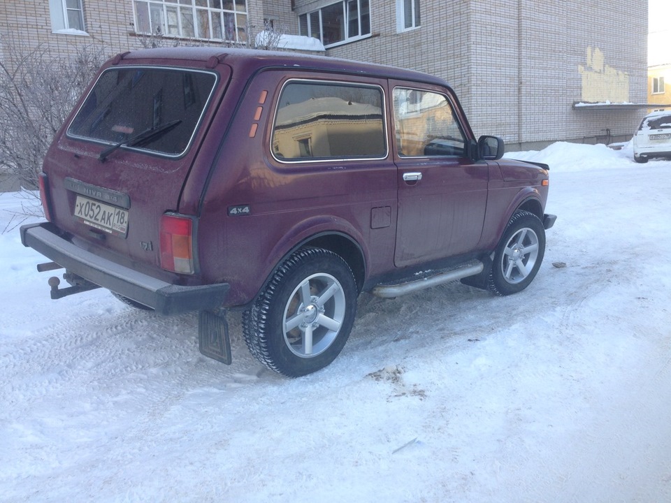 диски КиК Титан Тех — Lada 4x4 3D, 1,7 л, 2002 года | колёсные диски ...