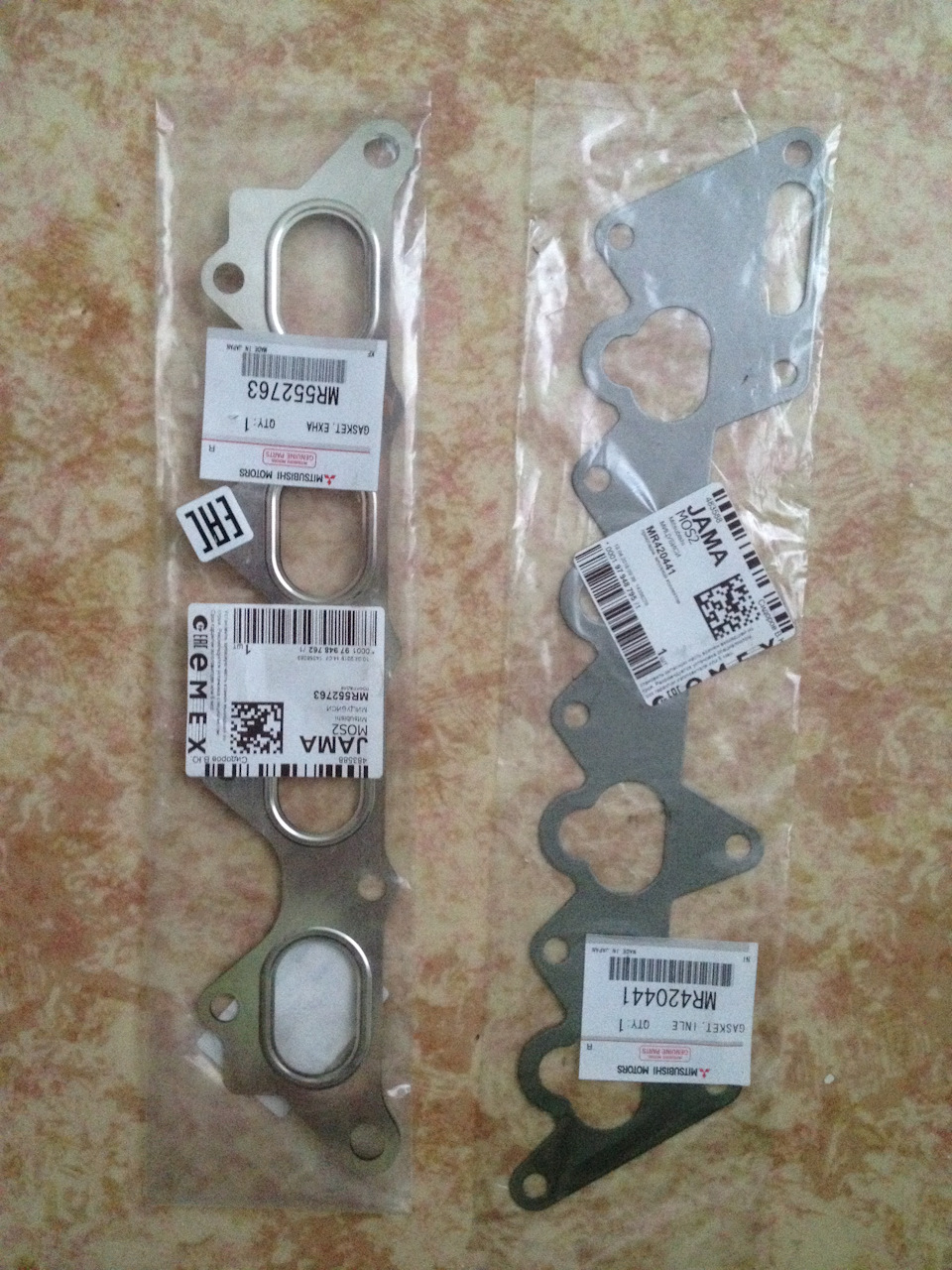 MR552763 Прокладка выпускного коллектора Mitsubishi | Запчасти на DRIVE2