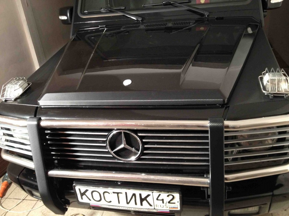 карбон — Mercedes-Benz G-Class (W463 1G), 2002 года | фотография | DRIVE2