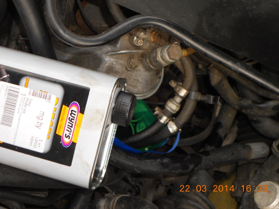 ТО замена масла двигателя гидроусилителя, промывка топливной системы ...