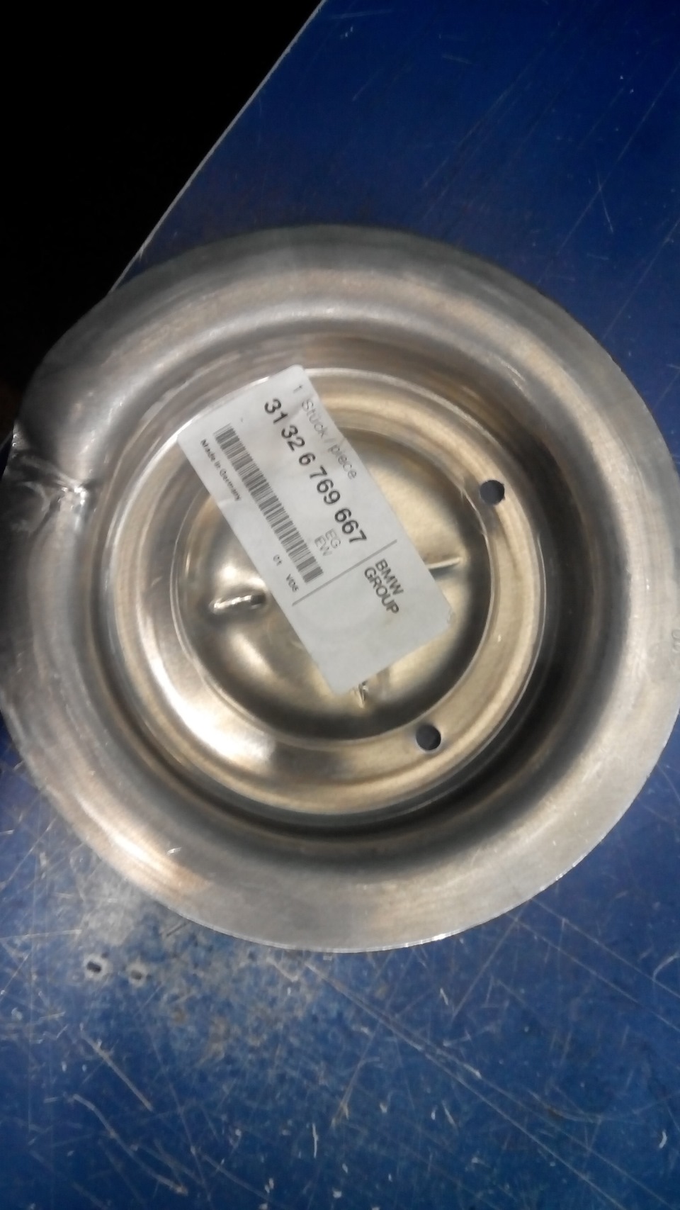 31326769667 Тарелка пружины Вх с дистанц.кольцом BMW | Запчасти на DRIVE2