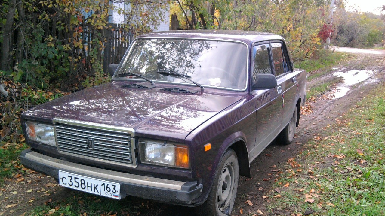 Lada 21070 1.5 бензиновый 2004 | Баклажанчег на DRIVE2