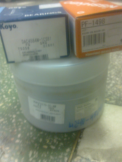 PF1498 Комплект тормозных колодок. Задняя ось NISSHINBO | Запчасти на ...