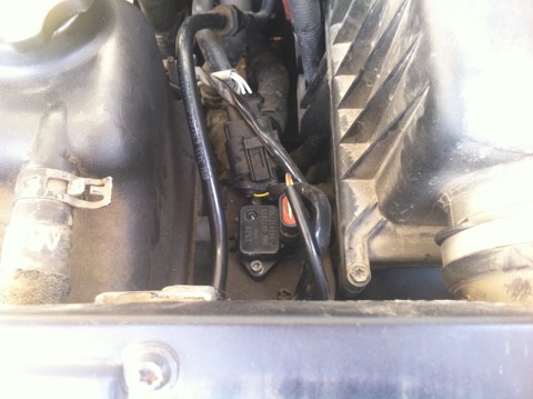 12140872648 Датчик давления во впускном коллекторе BMW | Запчасти на DRIVE2