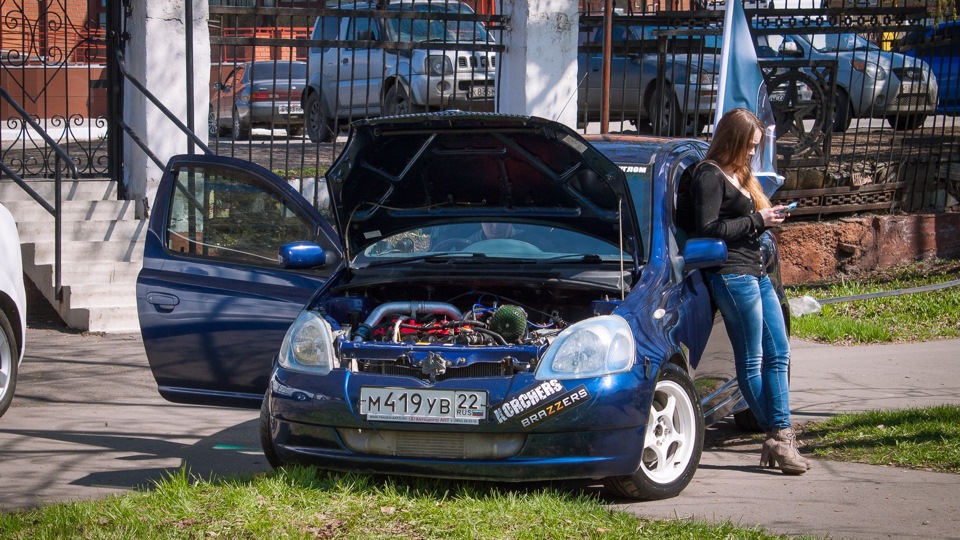 Бортжурнал Toyota Vitz 4WD механика!