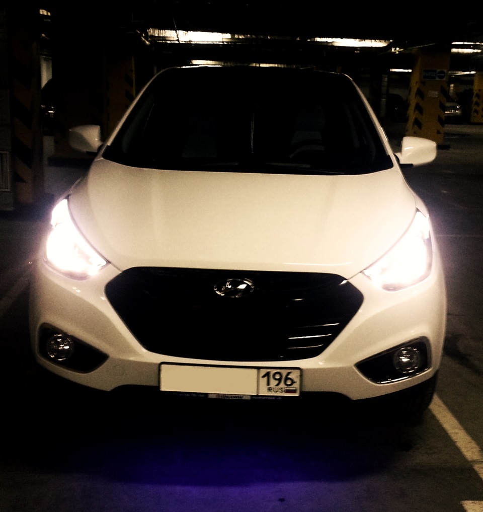 RGB подсветка днища — Hyundai ix35, 2 л, 2014 года | стайлинг | DRIVE2