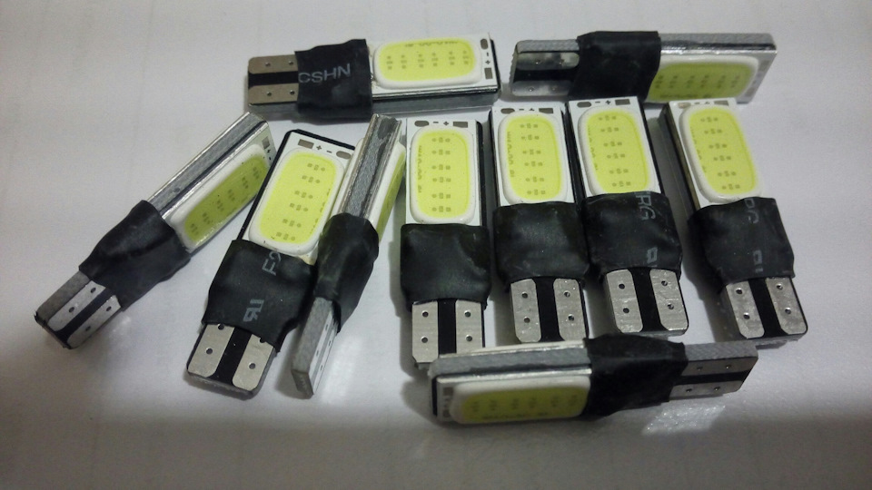 Новые габариты led 10шт — 200р. — Peugeot 4007, 2,4 л, 2010 года ...