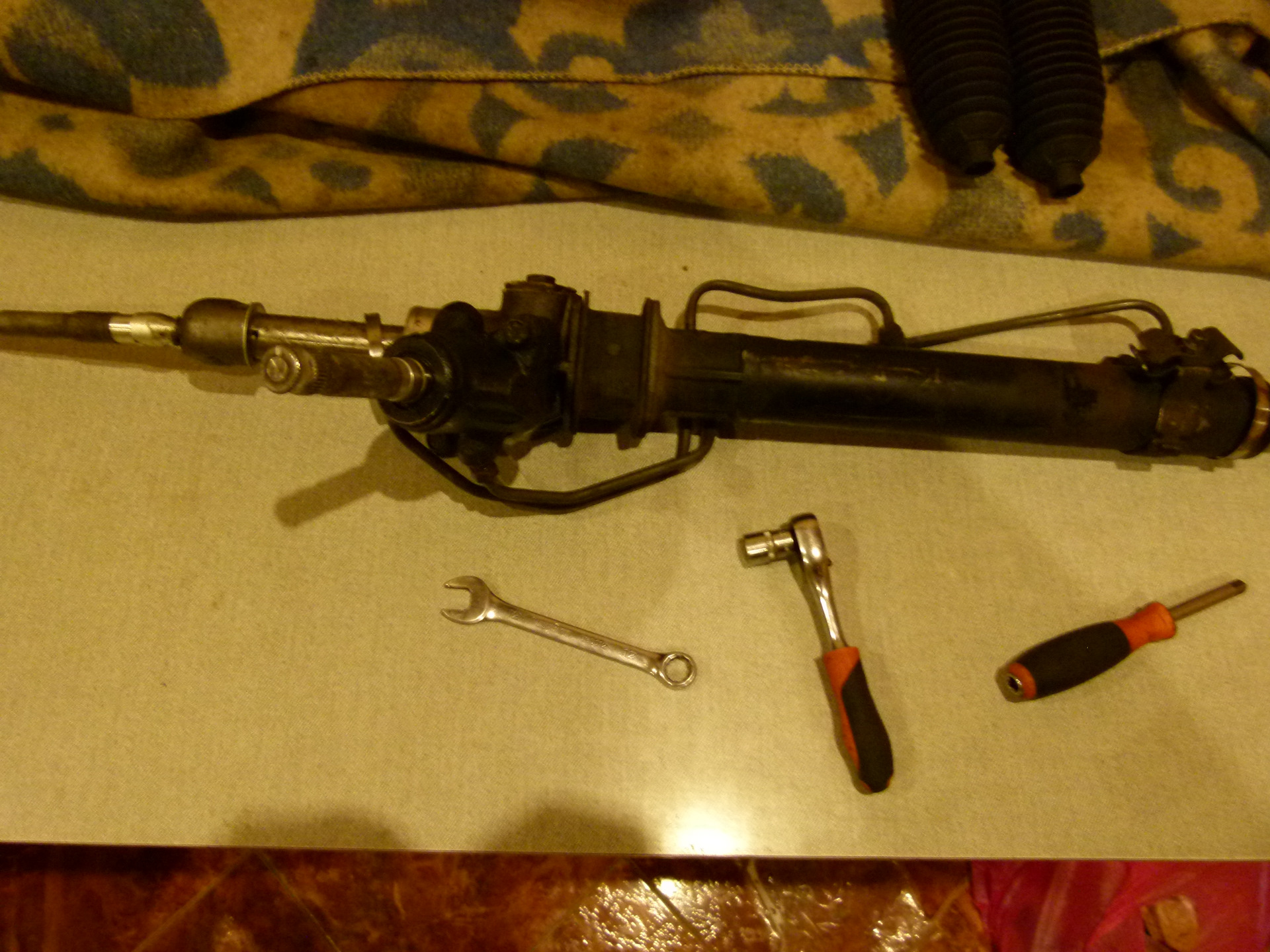 Рулевая в порядке. — Subaru Impreza (GD/GG), 1,5 л, 2006 года | своими ...