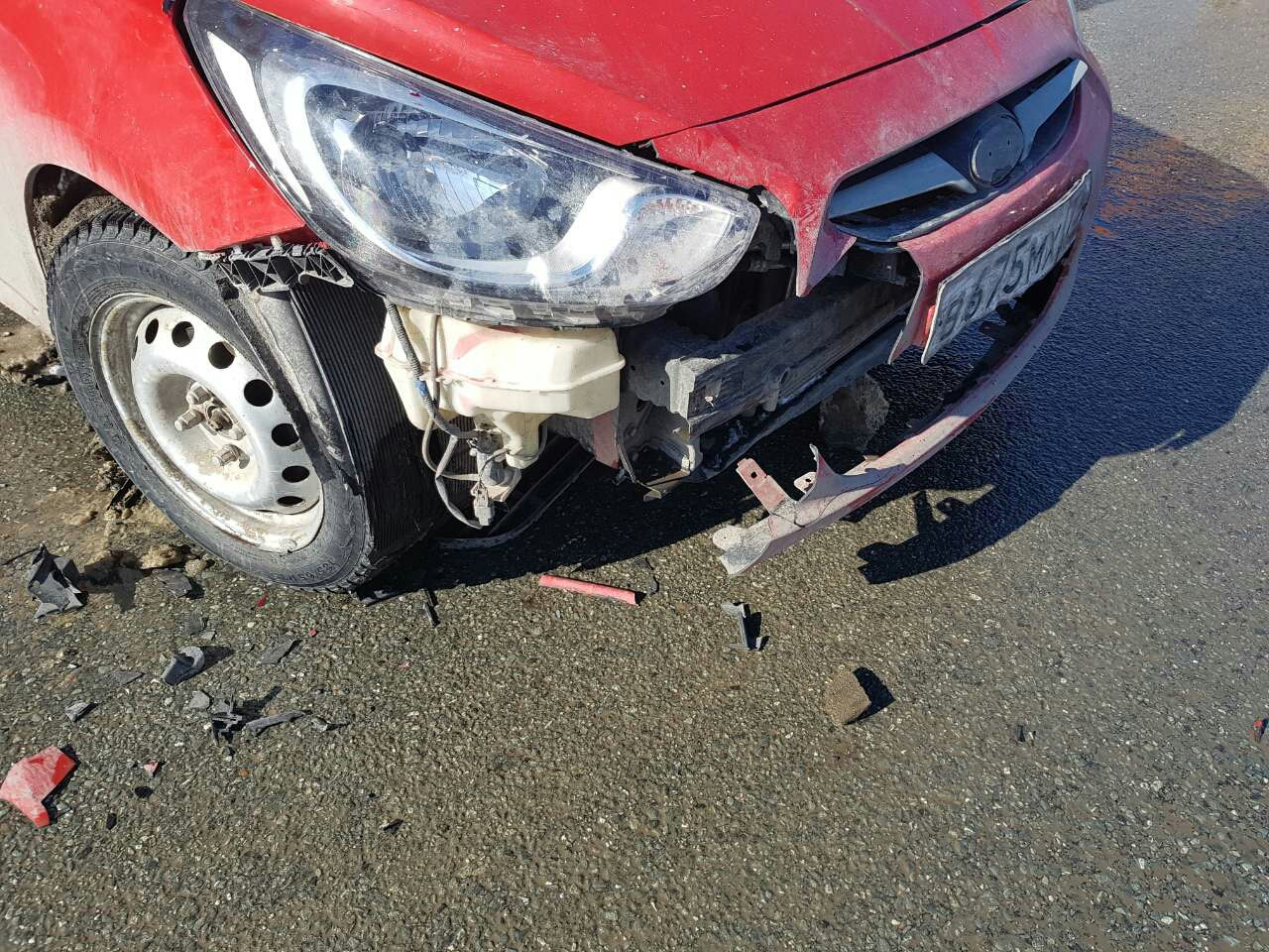 Ну со всеми бывает :) — Honda City (4G), 1,5 л, 2004 года | ДТП | DRIVE2