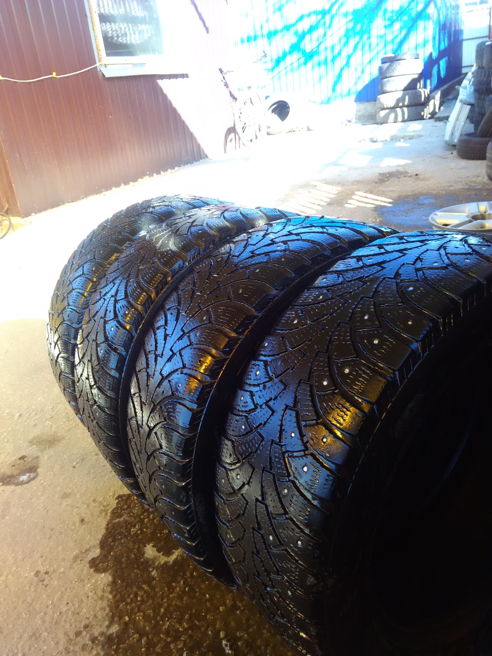 Продам зимние шины r16 205/55 Nokian Hakkapeliitta — 4 — Mazda 3 (1G ...