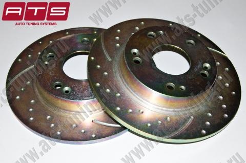 Тормозные диски задние EBC для Honda Civic 4D — Honda Civic 4D (8G), 1 ...